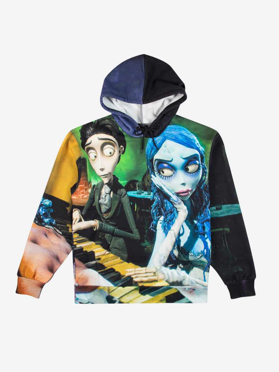 Corpse Bride The Couple Big Print Hoodie | Official Apparel ...